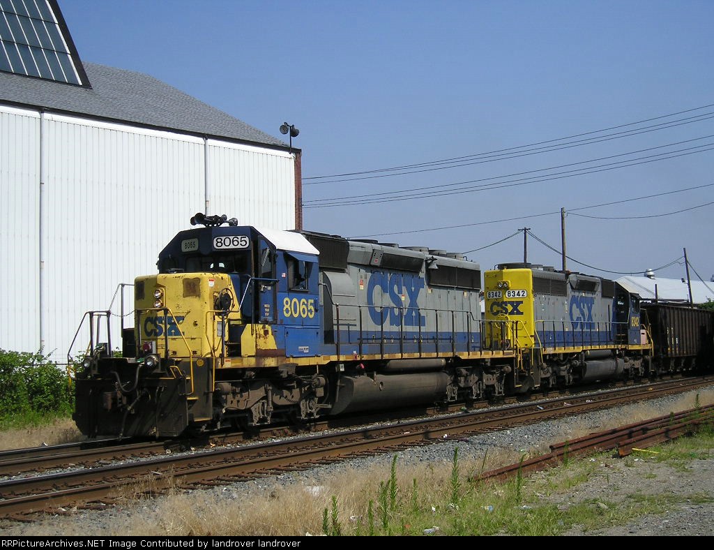 CSXT 8065 On CSX E 411 Southbound